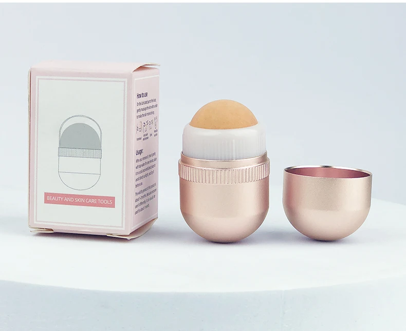 Face Mini Oil Absorbing Volcanic Stone Roller Oil Removing Naturally ...