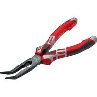 Nws 141-69-170 45° Angled Chain Nose Pliers, Steel & Vde Certified