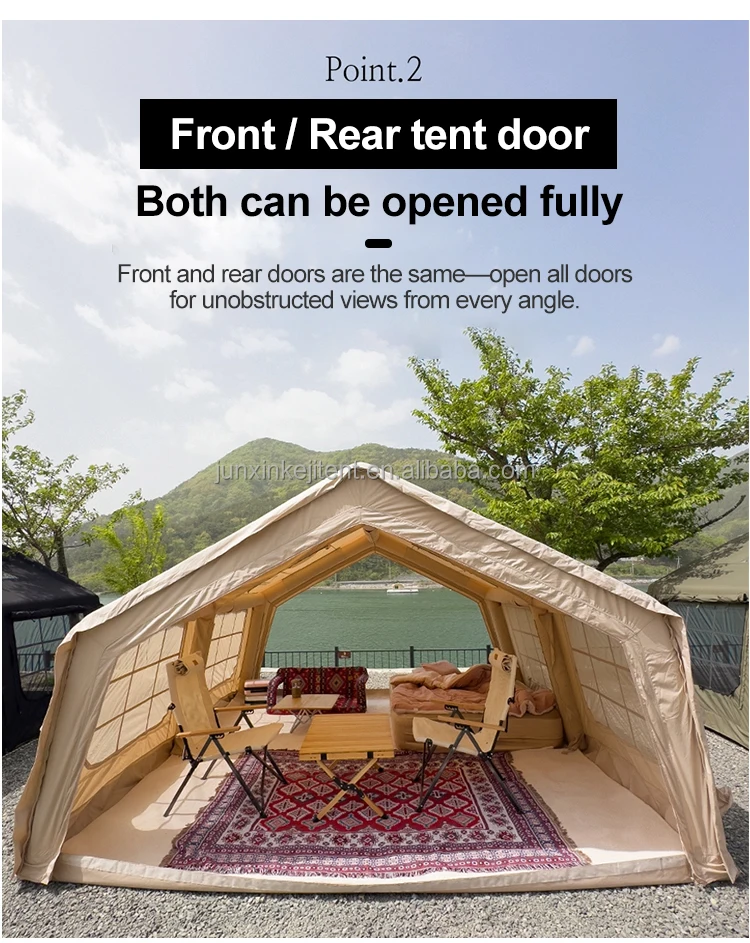 Coody Air Tent - Durable 17.2 Square Meters Inflatable Tent