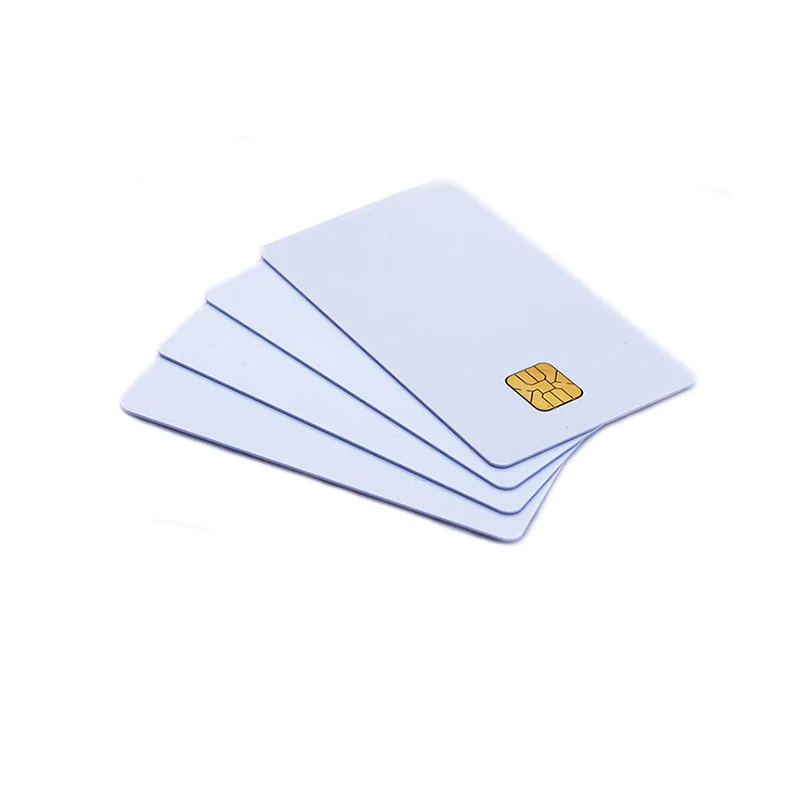 Customized Blank Ic Card Contact Chip 4442 With Hico Magnetic Stripe ...