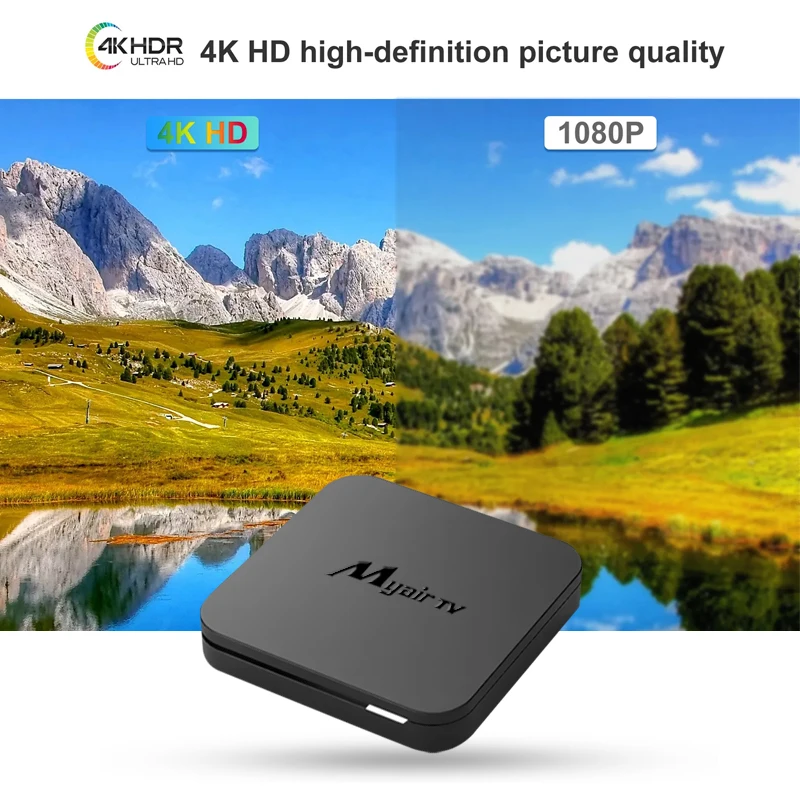 2023 Tv Box Atv Ui 2gb 16gb Dual Wifi With Voice Remote Control Android ...