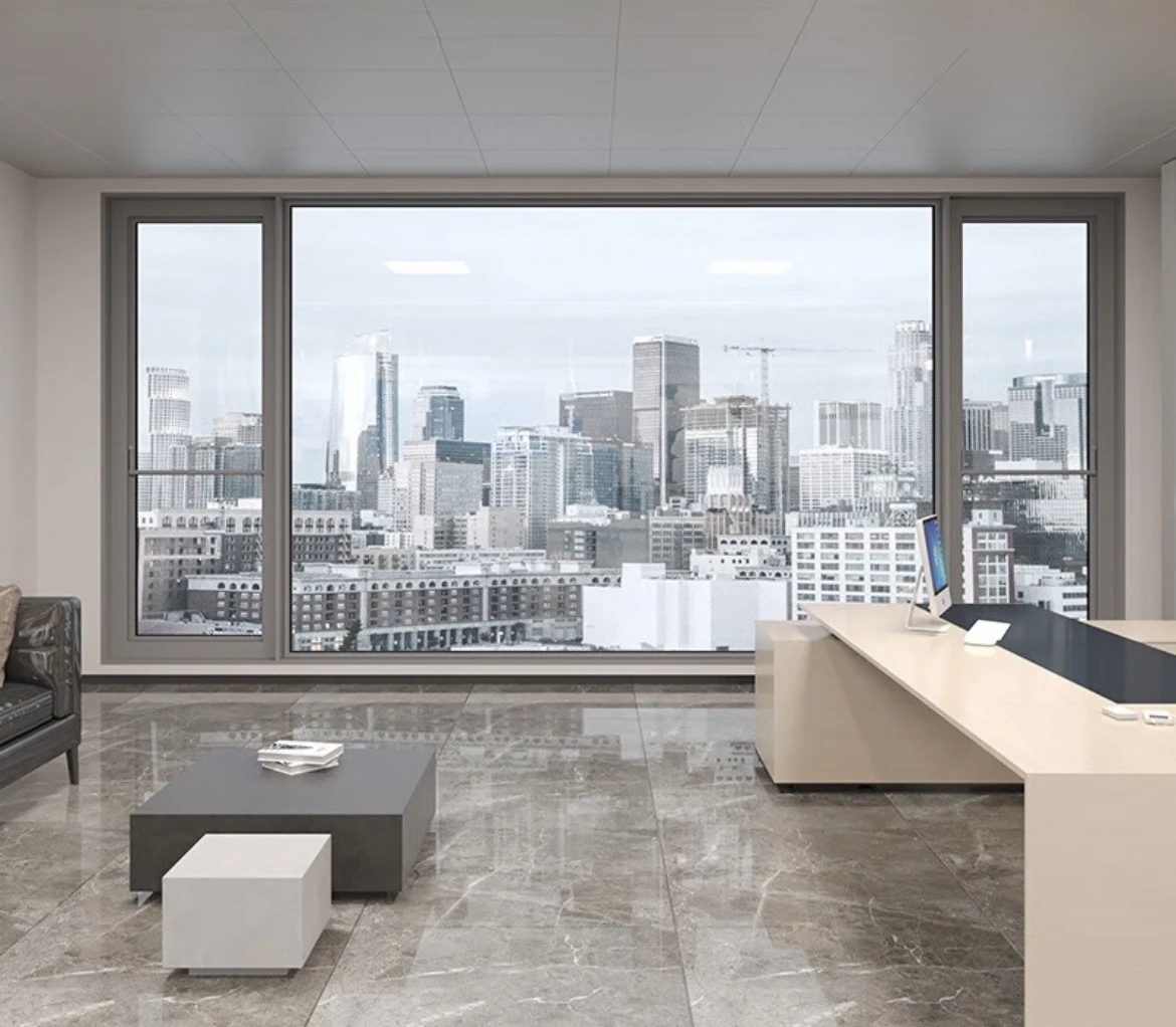 Energy Efficient Casement Window Villa House Aluminum Glass Swing ...