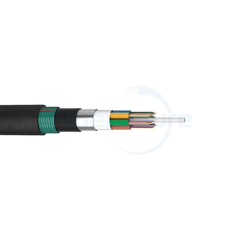 Factory Direct 24 Cores Armored Fiber Optic Cable Outdoor Duct ...
