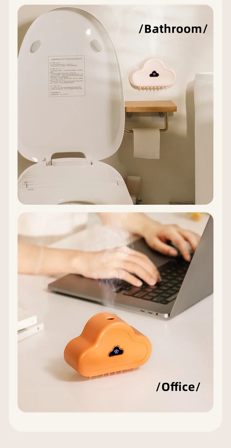 Yizhi Creative Cute Mini Elephant Shape Ultrasonic Cool Mist Essential ...