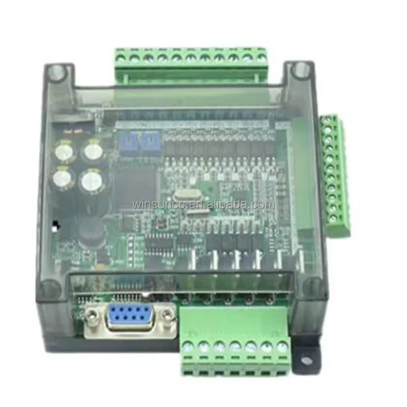 Ws2250 Fx3u-14mr Fx3u-14mt Plc Industrial Control Board 8 Input 6 Output 6ad 2da And Rs485 Rtc ...