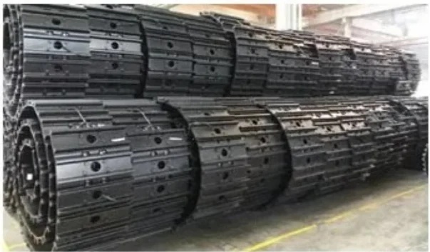 Dozer Single Steel Track Plate Pad Track Group Assy Excavator Track ...