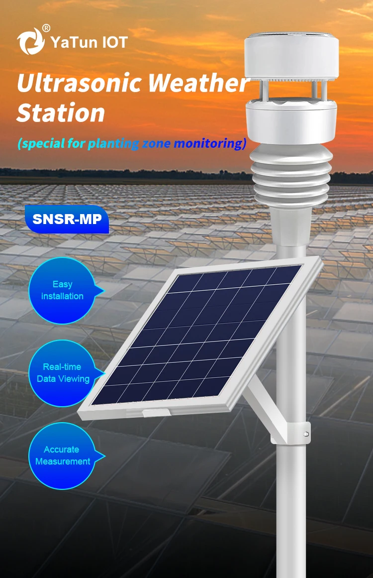 2023 New Rs485 Modbus Wind Speed Direction Temperature Humidity ...