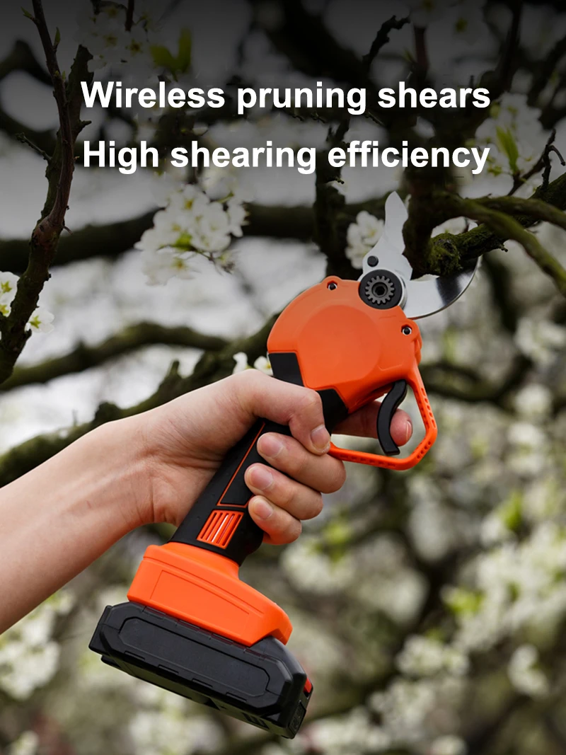 SUNSHINE Cordless Electric Pruner Shears - Efficient Garden Cutting