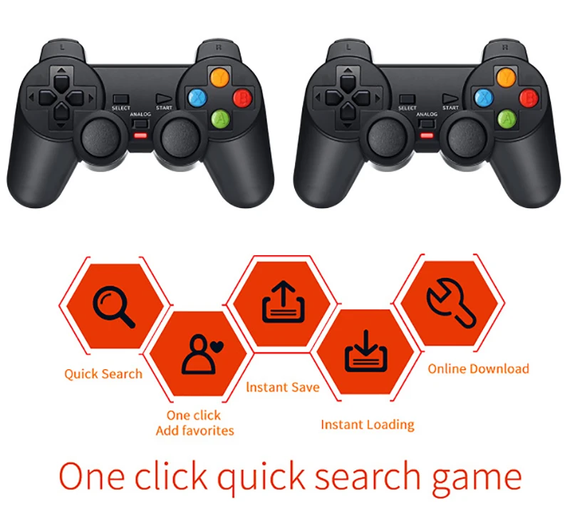 X6 Super Game Box Plus: 4K Game Console with 10000+ Built-in Games ...
