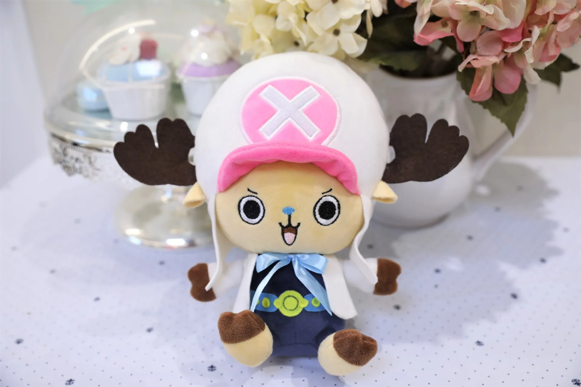 20cm Cute Cartoon Anime Chopper Luffy Plush Doll Kawaii Plushes ...