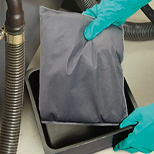 100%PP Grey Universal Oil Absorbent Pads - Eco-friendly