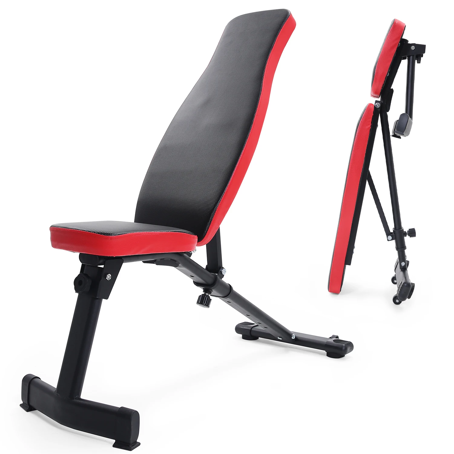 Adjustable Weight Home Gym Workout Bench Sit-up Dumbbell Benches ...