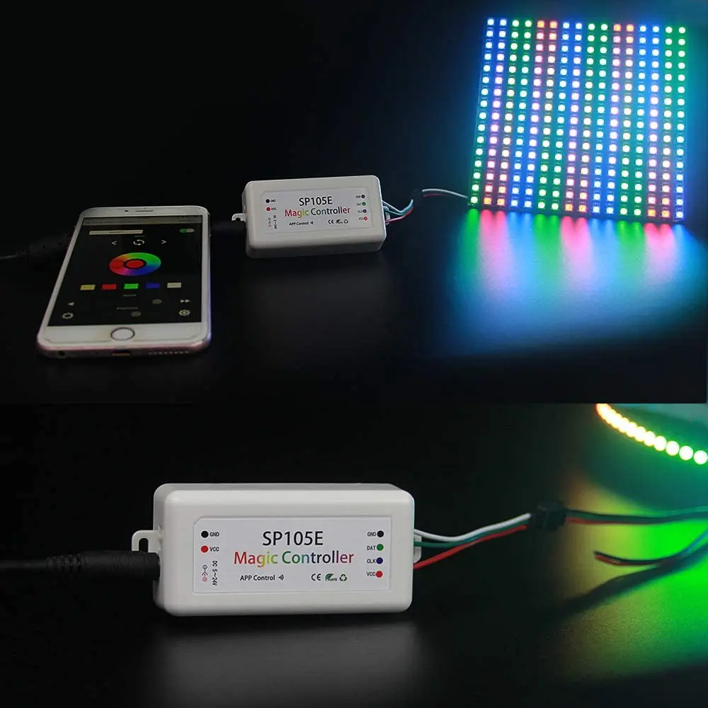 SP105E Blue Tooth Magic LED Light Controller for WS2801