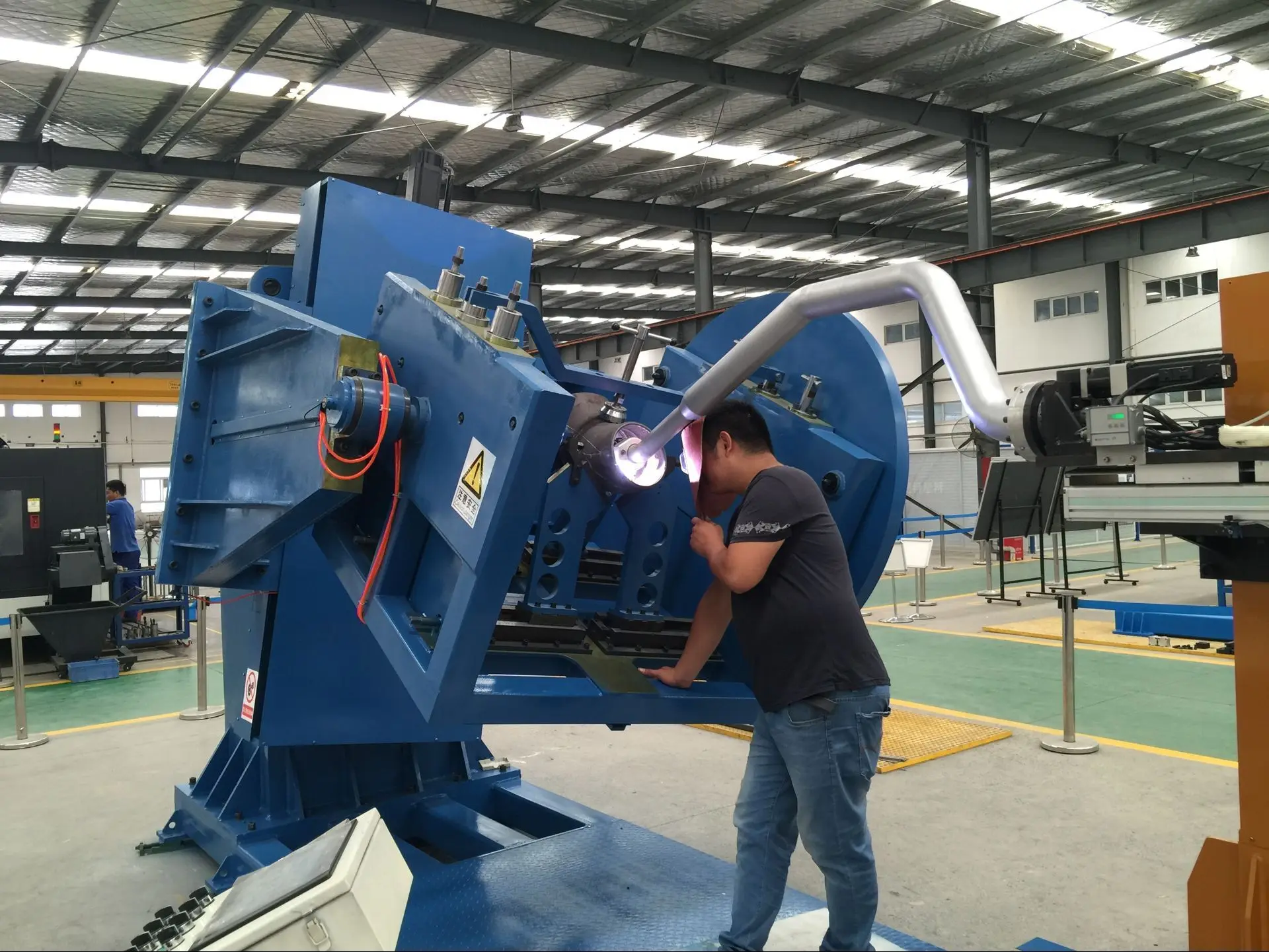 90 Degree Elbow Tube Inner Overlay Welding Machine - Kehui