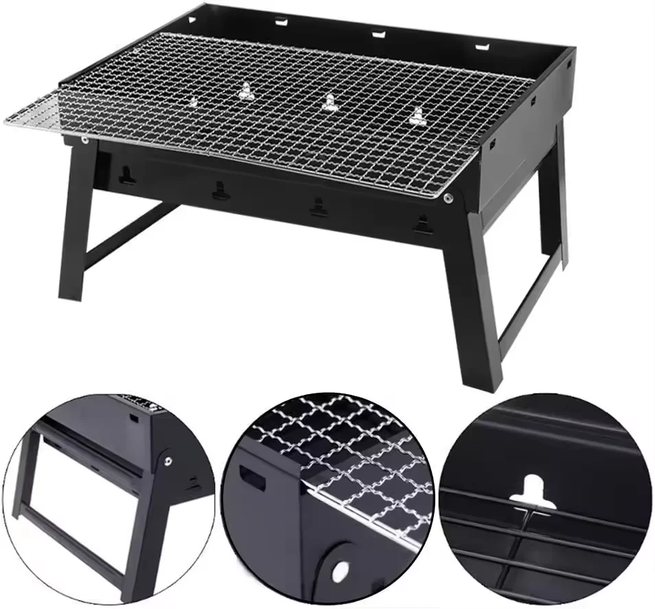 Portable Foldable BBQ Grills - Perfect for Outdoor Cooking