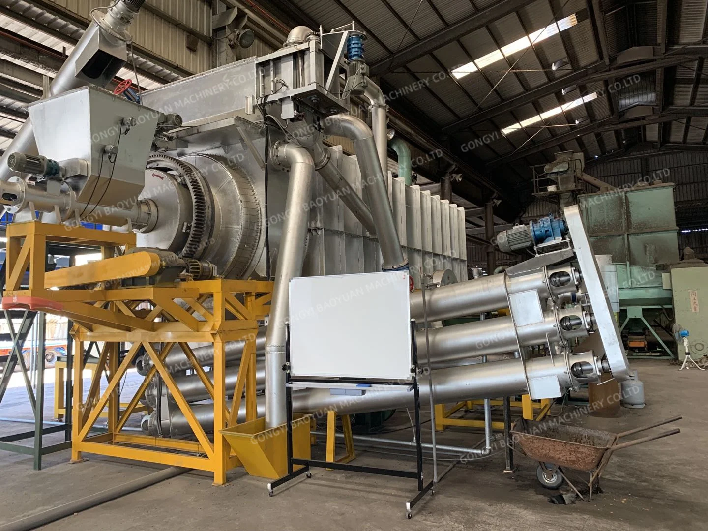 Sugarcane Bagasse Pyrolysis Biochar Carbonization Stove Biochar Carbon ...