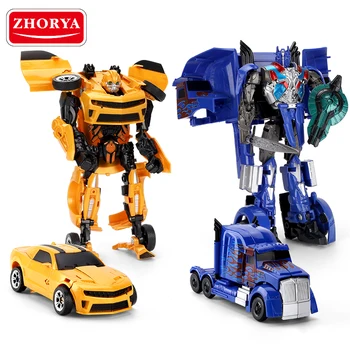 Zhorya Fighter Toy Assemble Deformation Toy Robot Intelligent ...