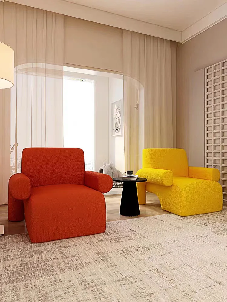 Creative Designer Nordic Single Sofa Chair - Modern Lazy Chair