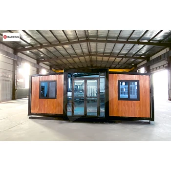 Pvc Floor Five Bedroom Small Prefabricated Home Tiny Unfoldable ...
