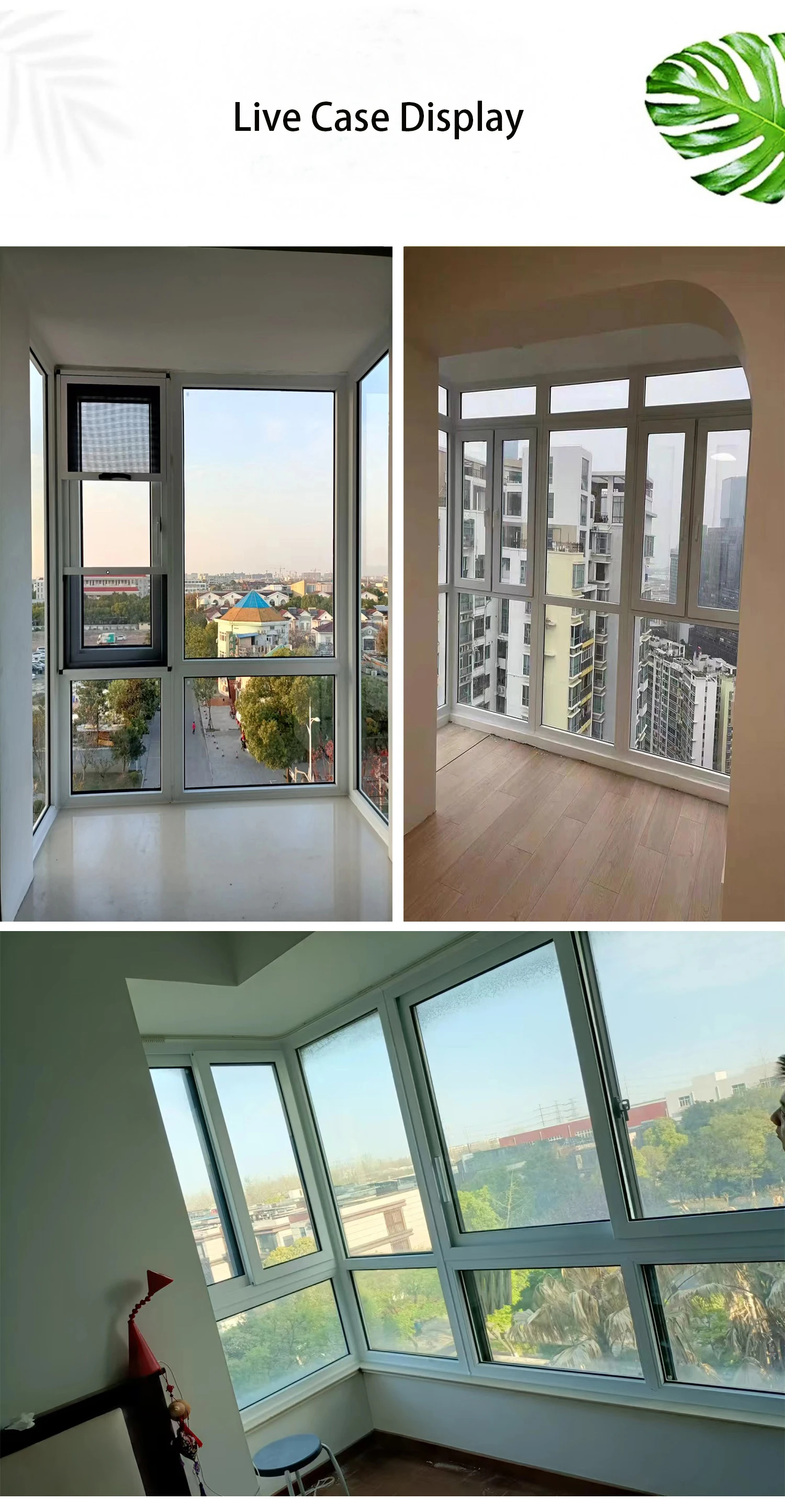 High Quality Sliding PVC Windows Factory Direct Supplied UPVC Windows ...