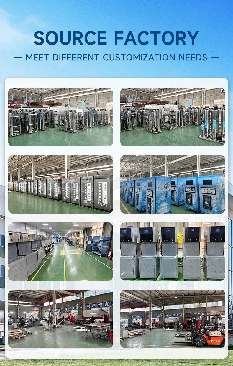 Reverse Osmosis RO Purified Water Vending Machine Pure Water ...