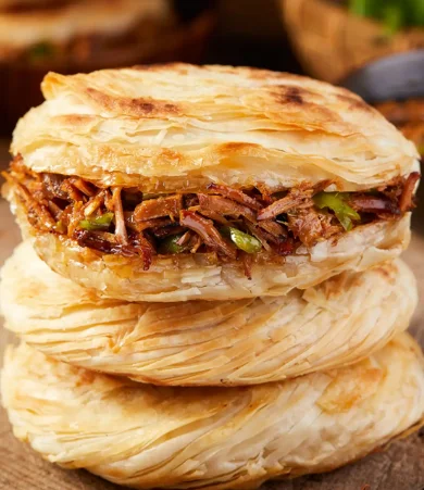 Automatic Lacha Paratha Production Line Lacha Paratha Machine Pie ...