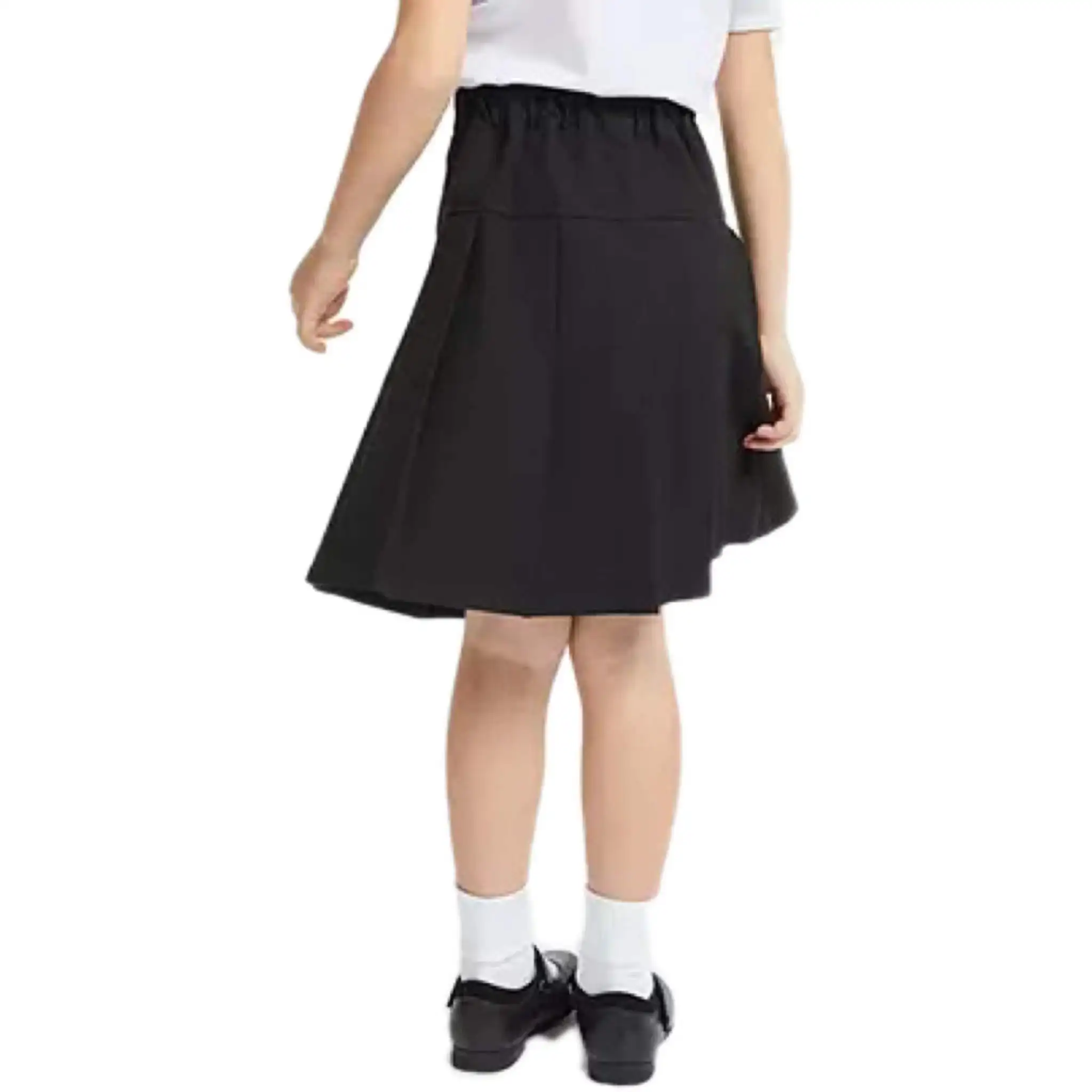 Custom Waist Pleated School Skirt Uniform - 100% Polyester
