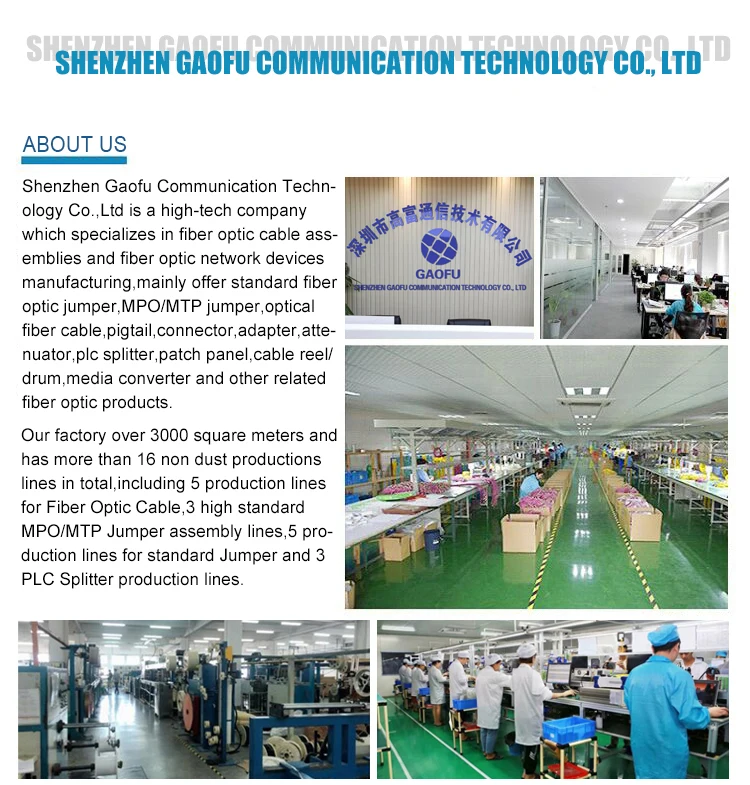 GAOFU Portable Retractable Fiber Optic Cable Reel - 100M to 1000M