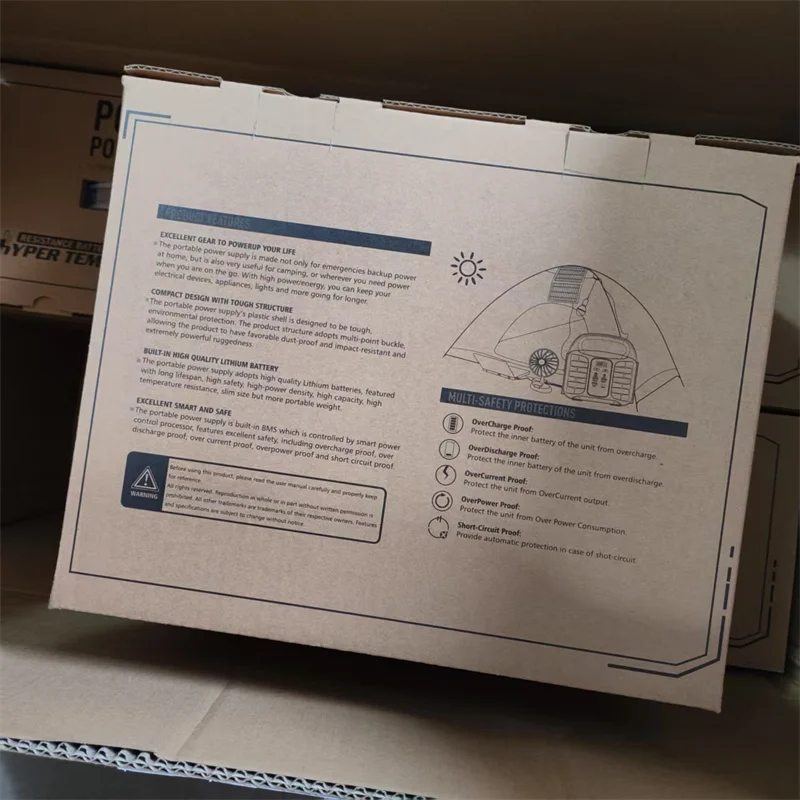 155Wh Solar Energy Storage Power Supply 42000mAh 220V Backup Outdoor ...