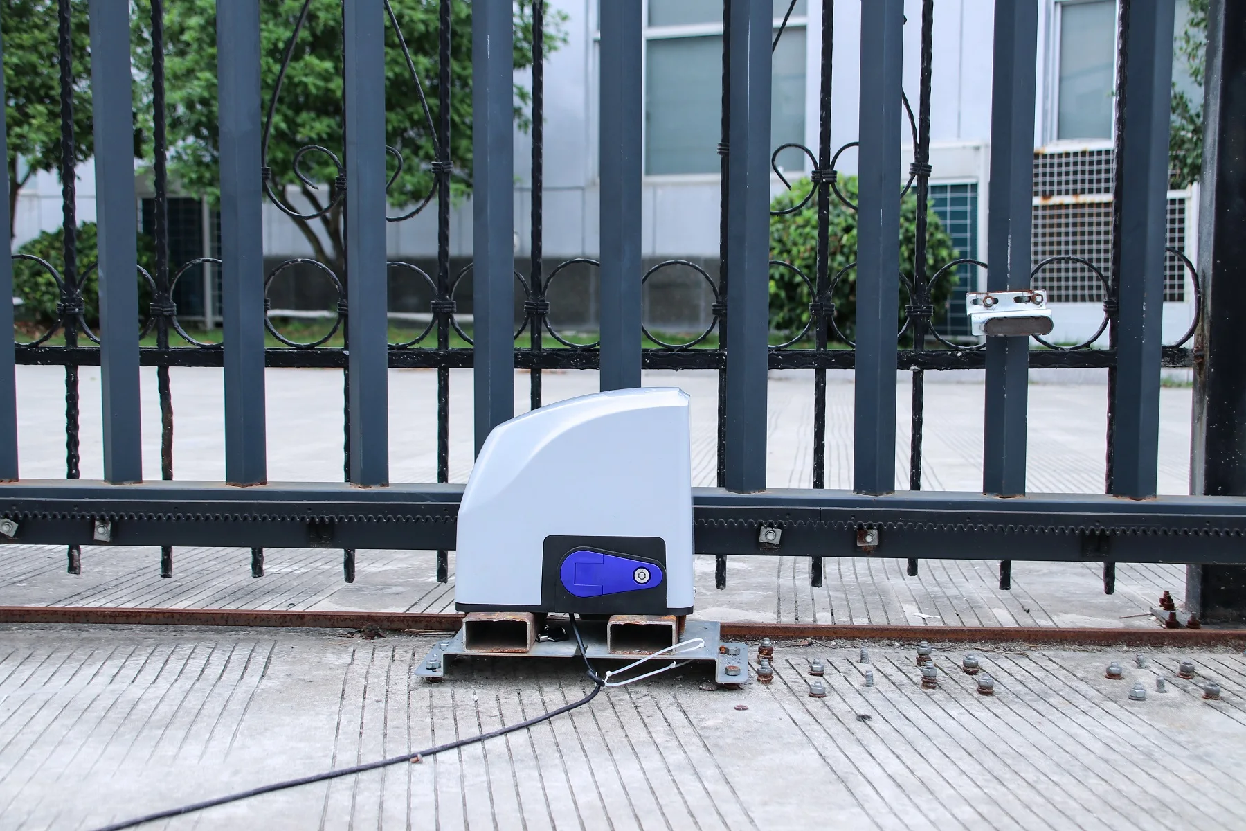 Ac Door Motor Sliding Gate Door Opener With Spring Limits - Buy Gate ...