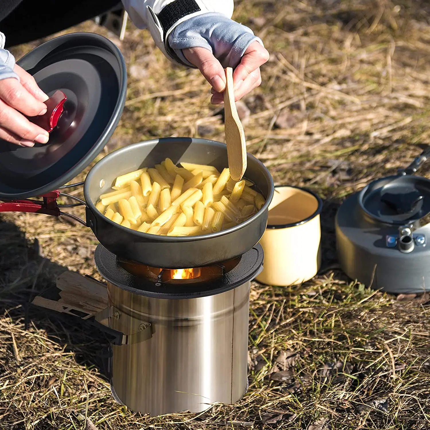 Low Price Smokeless Charcoal Stove for Outdoor BBQ