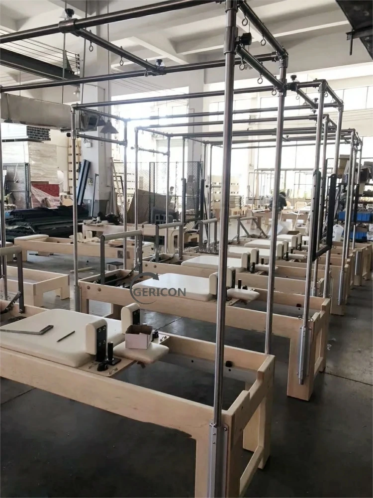 High Quality Elevated Pilates Bed Full Trapeze Pilates Reformer With ...