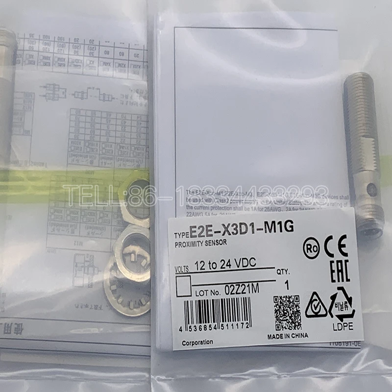 100% New Original Inductive Proximity Sensor E2E-X2D1-M1G-Z E2E-X2D1-M1 E2E-X3D1-M1 in Stock ...