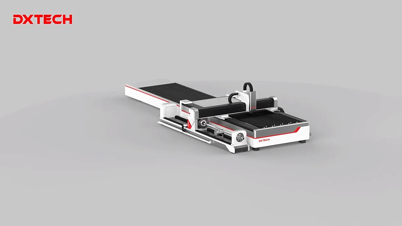 Easy To Use Multi Purpose Cnc Fiber Laser Cutting Machine For Tube And ...