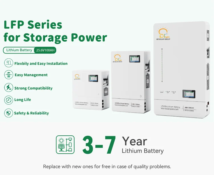 Br Solar Wall Lithium Lifepo4 Solar Panel Batteries Pack 48v 100ah ...