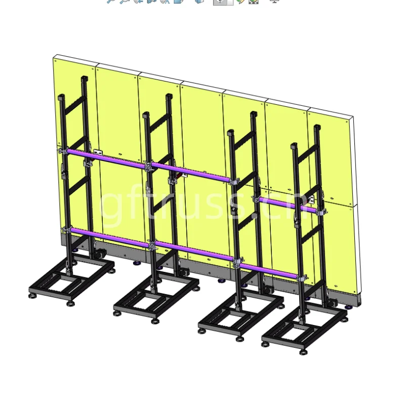 Indoor Outdoor LED Screen Truss System - Lightweight & Portable