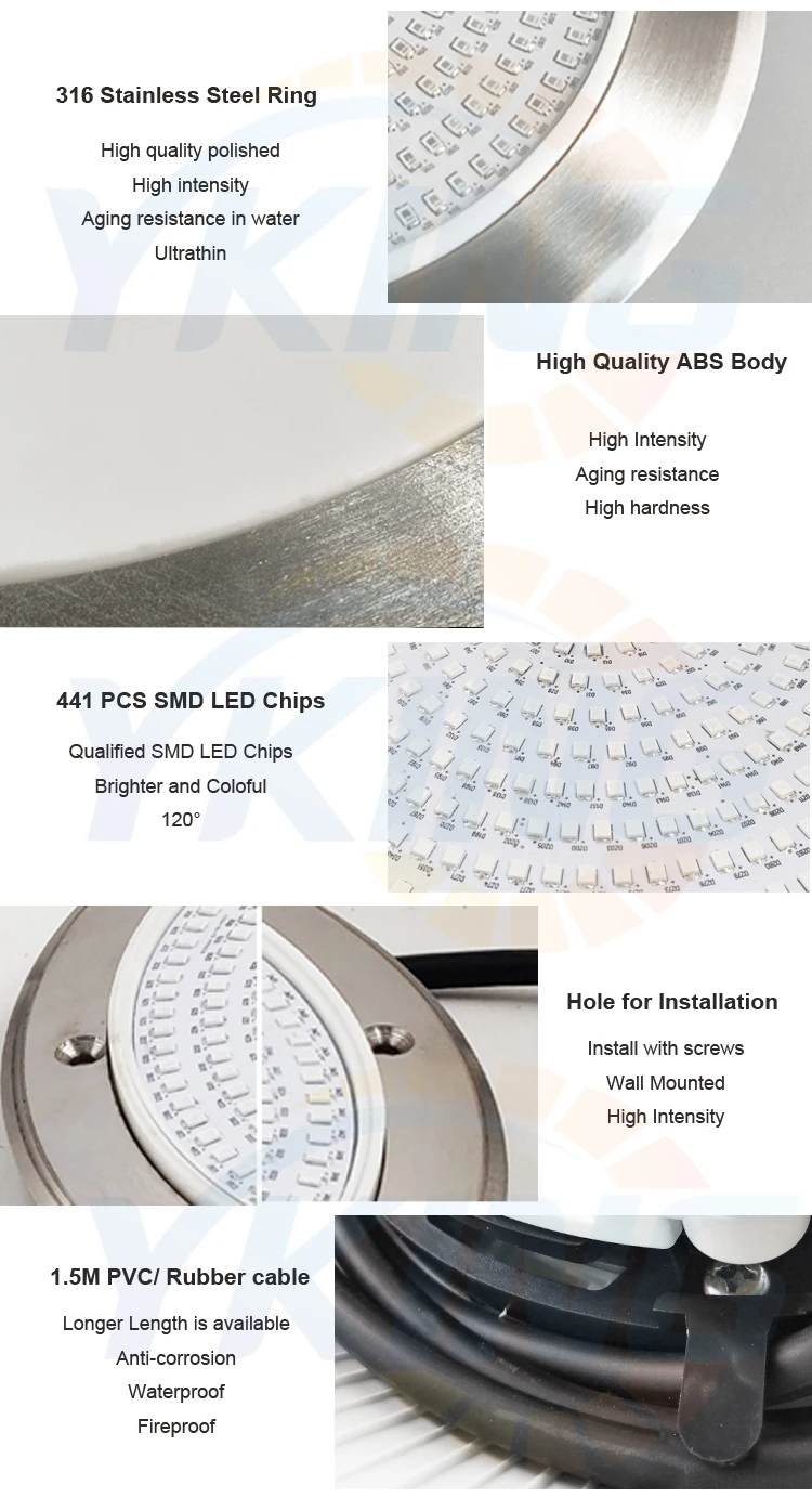 Remote Control Wifi 12v Rgb Par56 Swimming Pool Lamp 18w 35w Slim Submersible Pool Lights - Buy ...