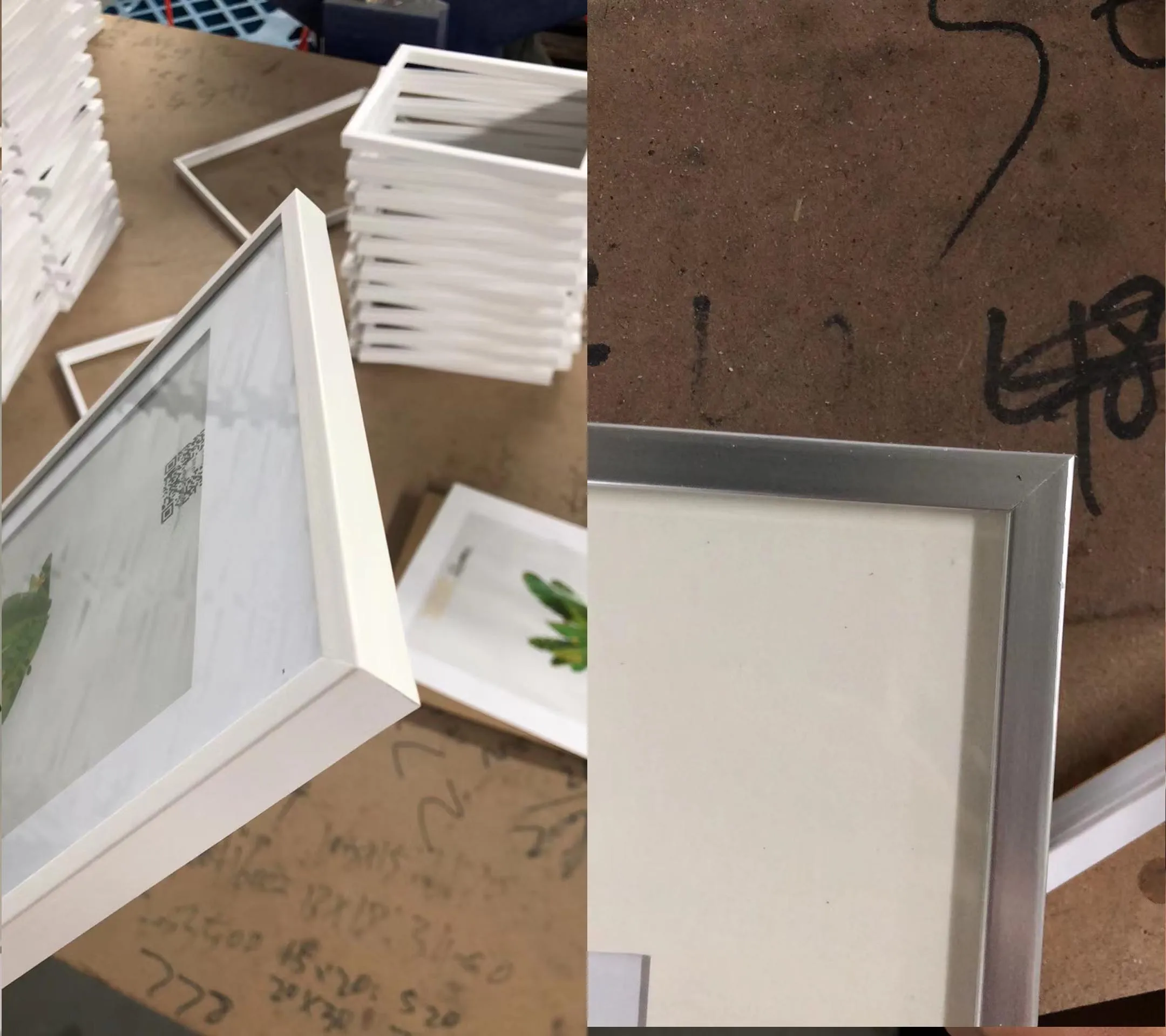 A3 Super Thin Gold Wpc Frame 29.7x42cm,Cheaper Than Pvc - Buy Thin ...