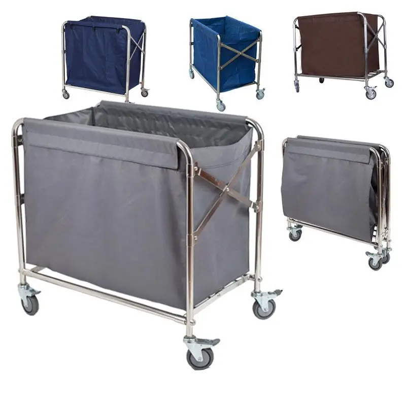 VOSHON Cleaning Service Cart - Eco-Friendly & Adjustable