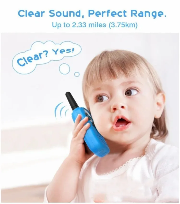 New Children Radio Toy Walkie Talkie Kids Radio Uhf Two Way Radio T-388 ...