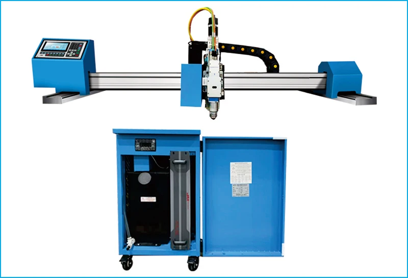 Portable 3000W Gantry Small Fiber Laser Cutter 20mm/16mm CNC Laser ...