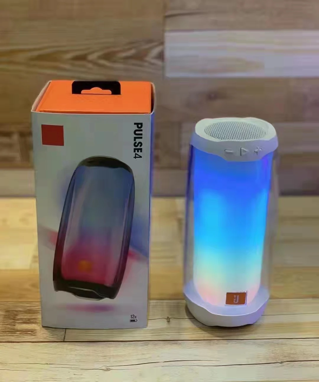 Full Screen Pulse4 Speakers Bluetooth Portable Rgb Outdoor Wireless Colorful Lights Subwoofer ...