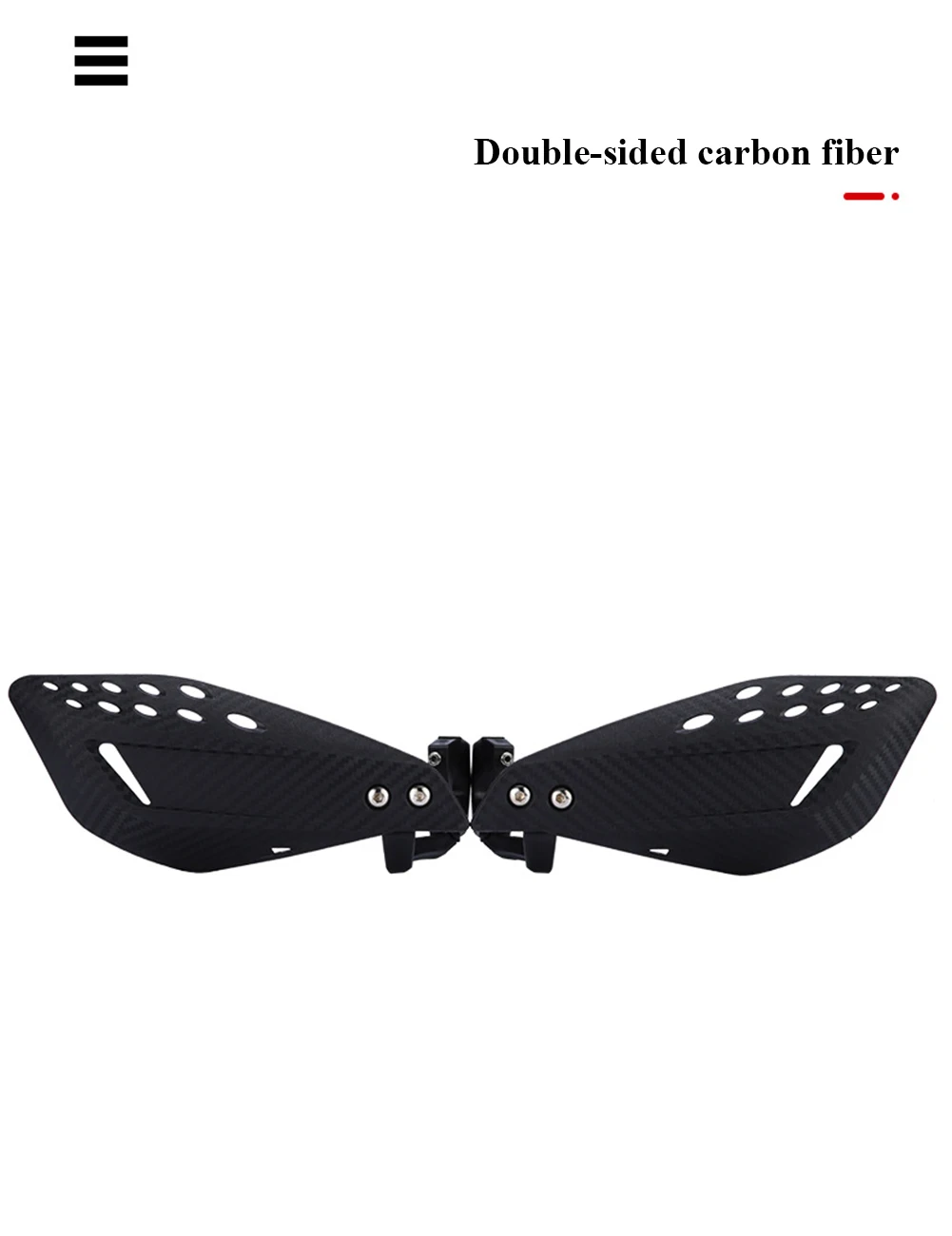 1 Pair 22mm Motocross Hand Guard Handle Protector Shield Handguards ...