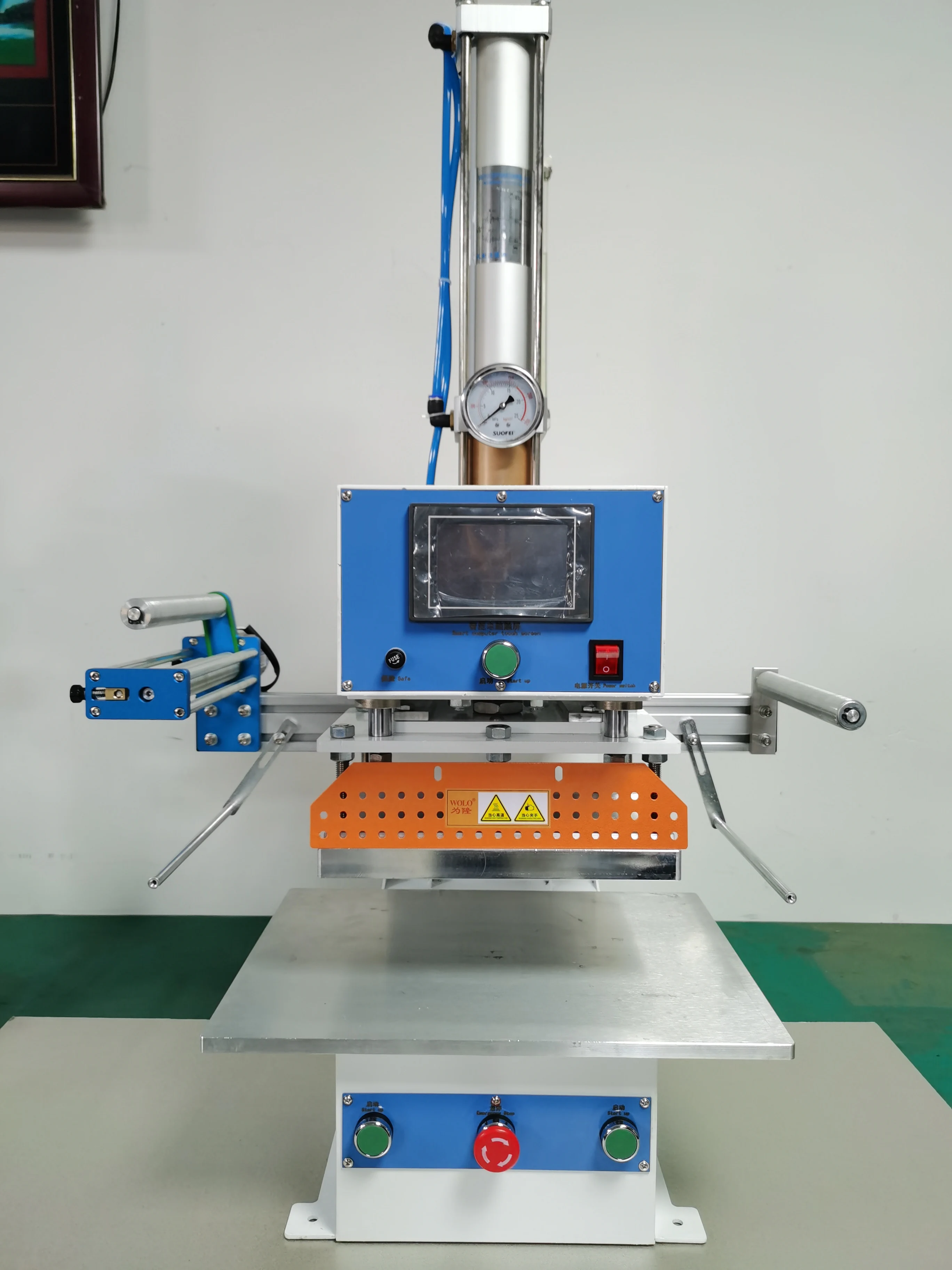 Automatic Digital Pneumatic Hot Stamping Machine for Leather