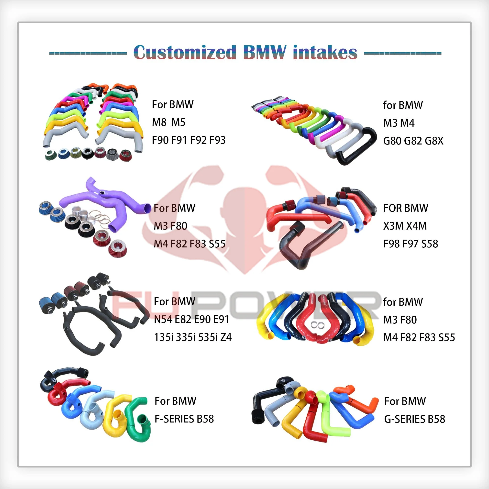 Custom MADE FULL COLD AIR INTAKE KIT for INFINITI/Nissan/VW/Audi/Honda ...