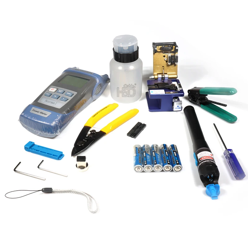 Fiber Optica Fusion Splicing Termination 10 In 1 Opm Optical Fiber Tool ...