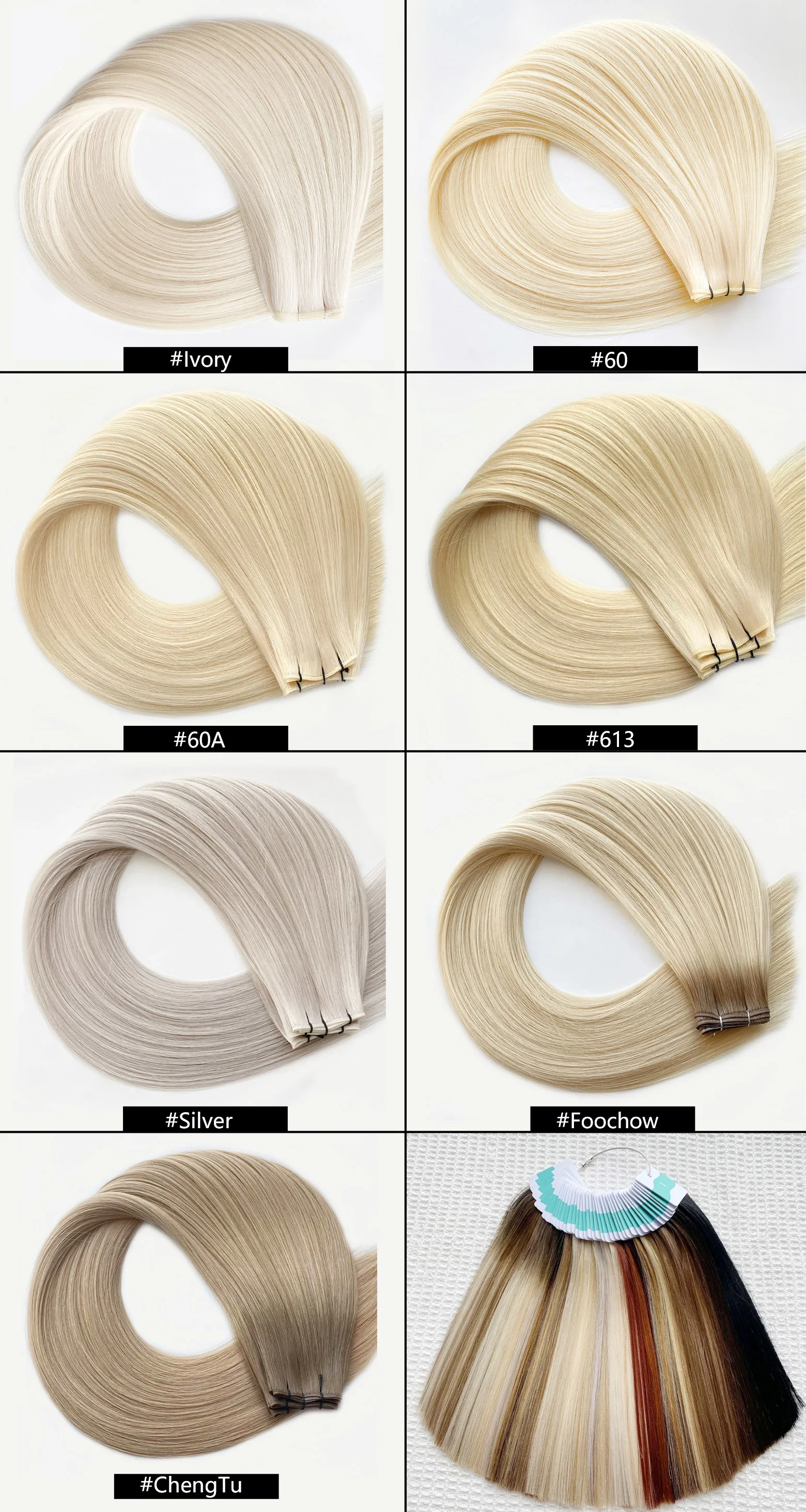 Hot Selling Xo Invisible Weft Hair Extensions - Durable & Stylish
