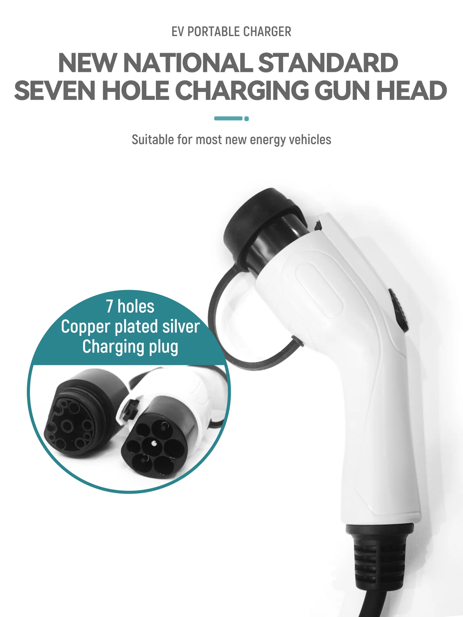 Factory Portable Ev Charger Electric Vehicle Car Charger Charger Cable ...