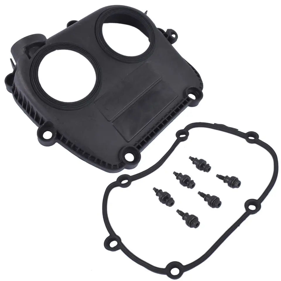 Car Engine Timing Chain Cover With Gasket Bolt For Audi A4 A5 A6l Q3 Q5 ...