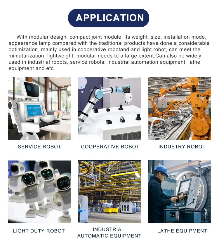 M8025E25B50 Friction Model Robotic Joint Motor 200W - Durable & Efficient